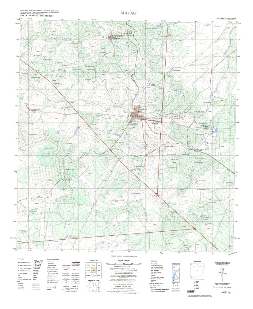 MATÃO Map by ENGESAT INTERNATIONAL | Avenza Maps
