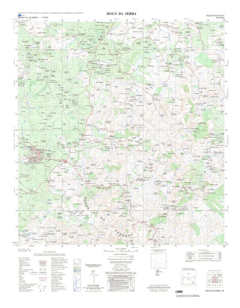 MAUÁ DA SERRA Map by ENGESAT INTERNATIONAL | Avenza Maps