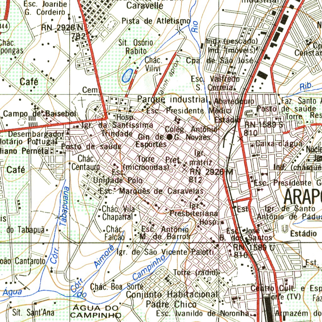ARAPONGAS Map by ENGESAT INTERNATIONAL | Avenza Maps
