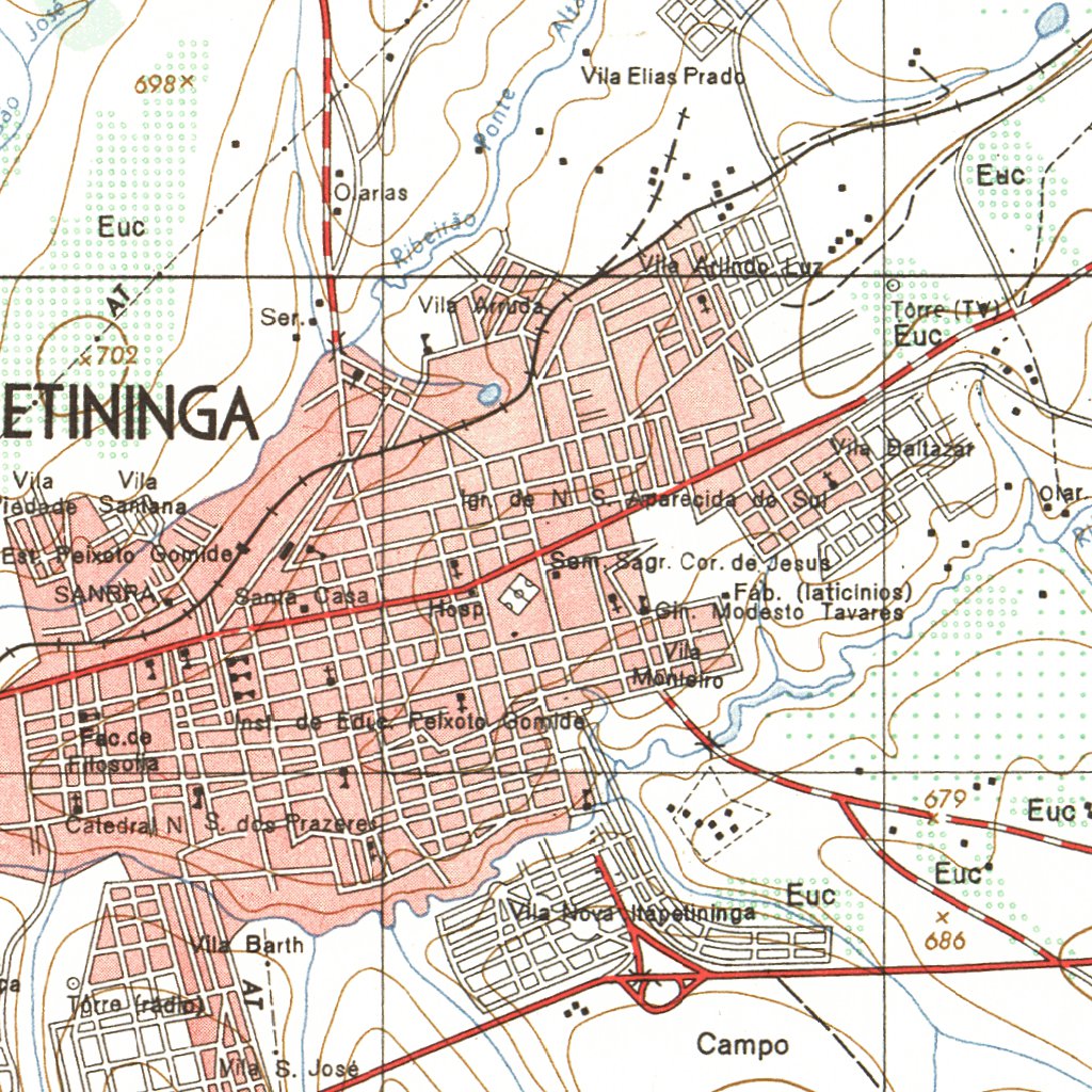 ITAPETININGA Map by ENGESAT INTERNATIONAL | Avenza Maps