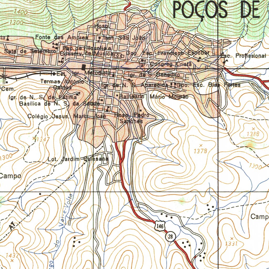 POÇOS DE CALDAS Map by ENGESAT INTERNATIONAL | Avenza Maps