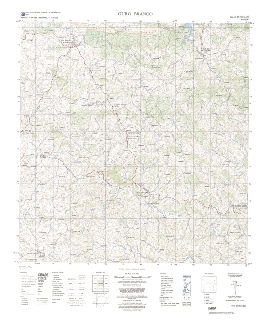 OURO BRANCO Map by ENGESAT INTERNATIONAL | Avenza Maps