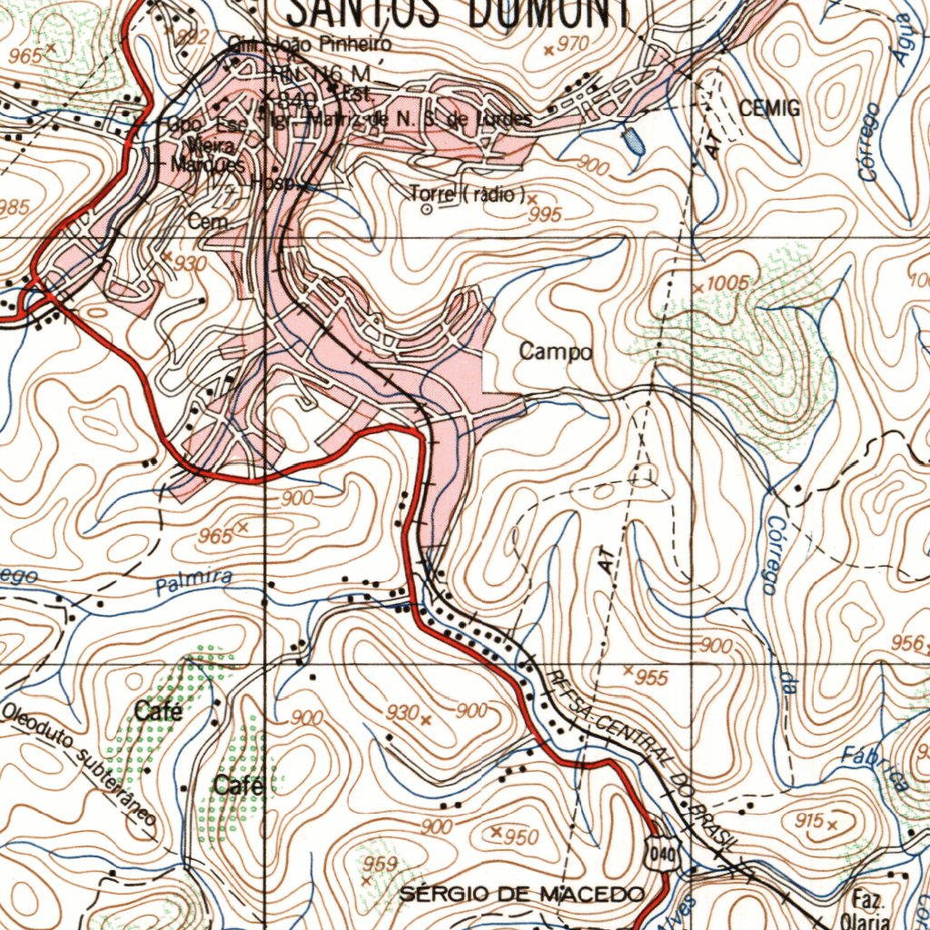 SANTOS DUMONT Map by ENGESAT INTERNATIONAL | Avenza Maps
