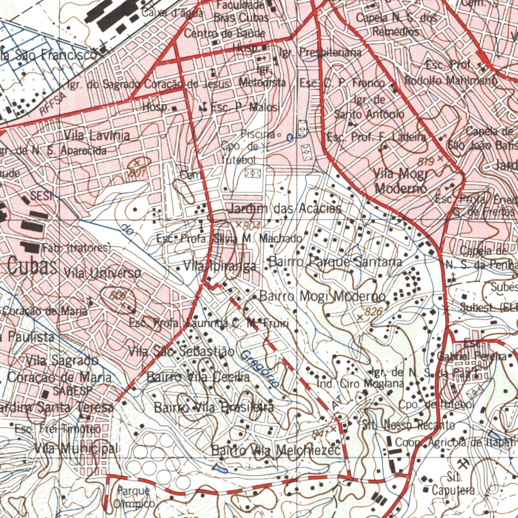 MOGI DAS CRUZES Map by ENGESAT INTERNATIONAL | Avenza Maps