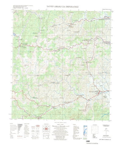 SANTO AMARO DA IMPERATRIZ Map by ENGESAT INTERNATIONAL | Avenza Maps