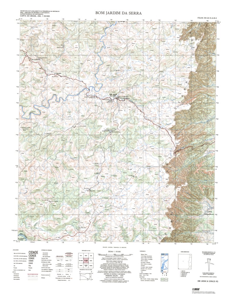 BOM JARDIM DA SERRA Map by ENGESAT INTERNATIONAL | Avenza Maps