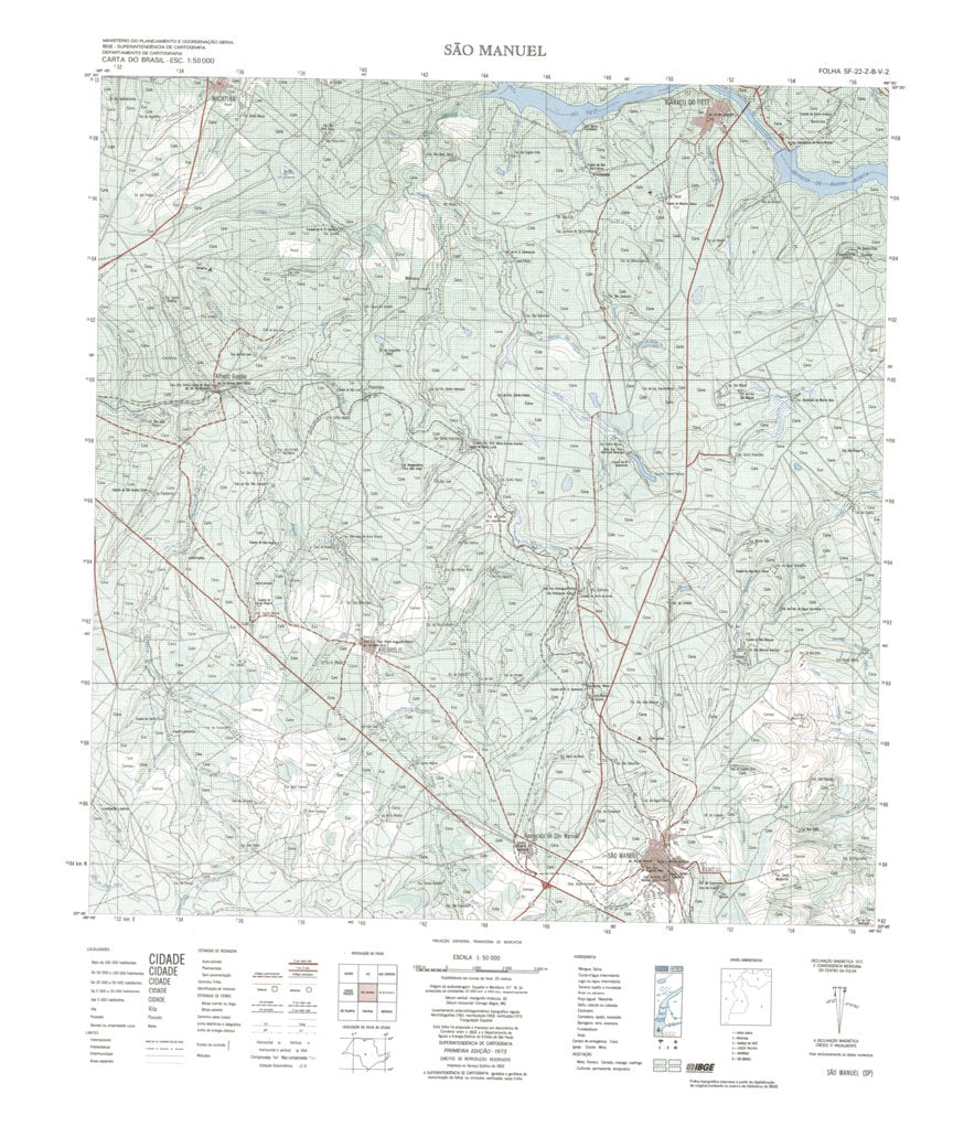 SÃO MANUEL Map by ENGESAT INTERNATIONAL | Avenza Maps