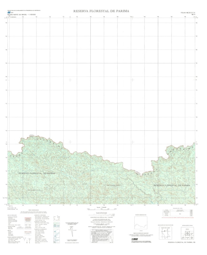 RESERVA FLORESTAL DE PARIMA Map by ENGESAT INTERNATIONAL | Avenza Maps