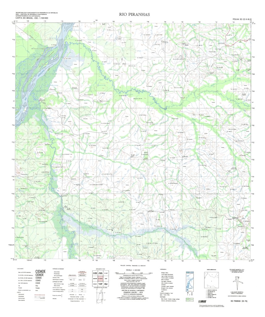RIO PIRANHAS Map by ENGESAT INTERNATIONAL | Avenza Maps