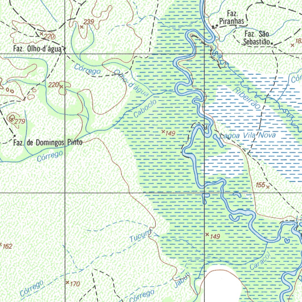 RIO PIRANHAS Map by ENGESAT INTERNATIONAL | Avenza Maps