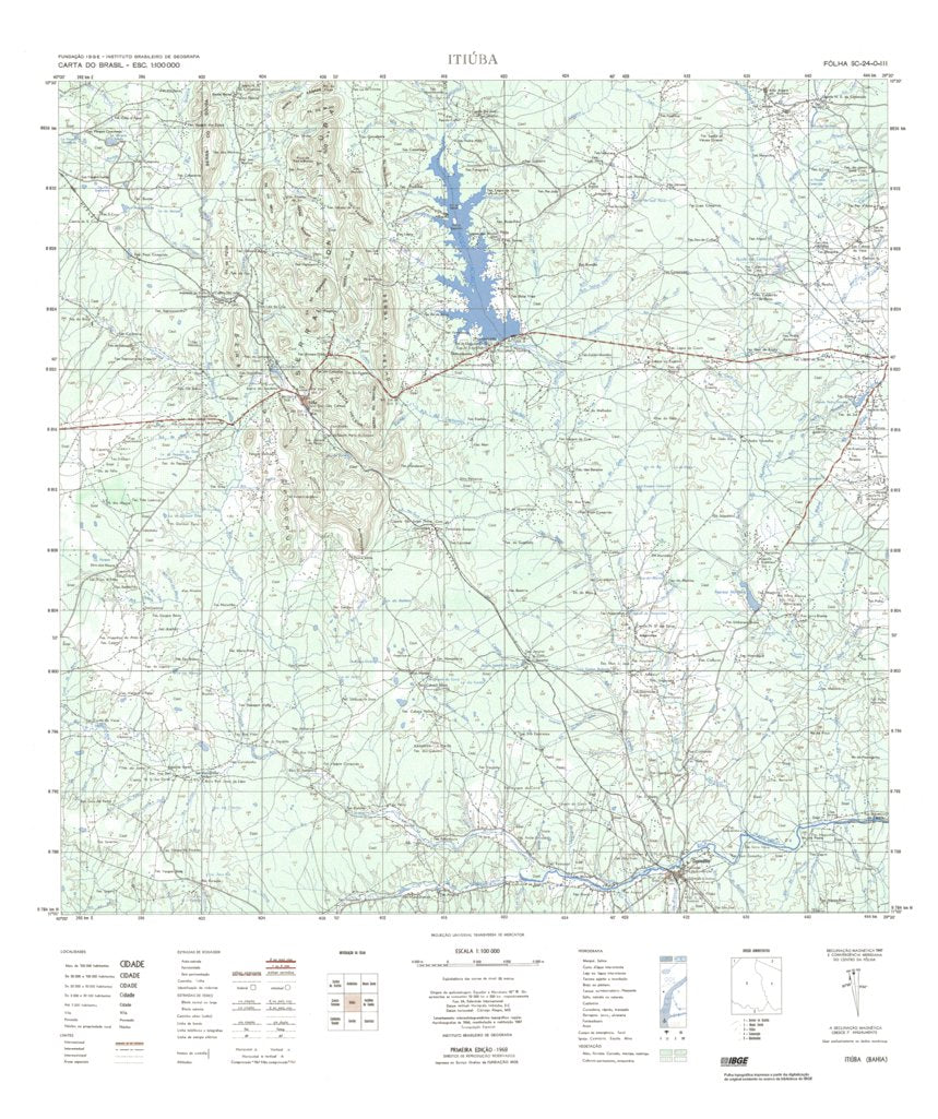 ITIÚBA Map by ENGESAT INTERNATIONAL | Avenza Maps