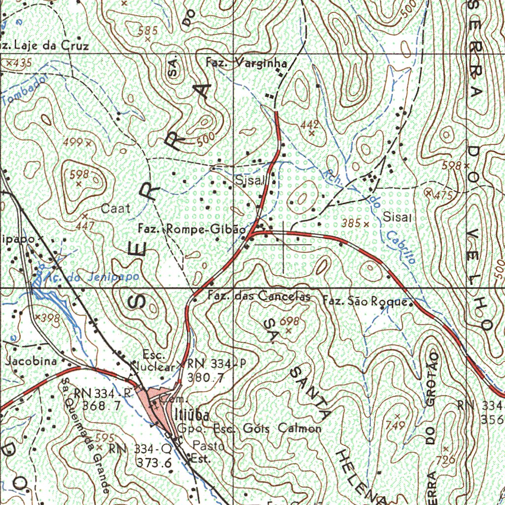 ITIÚBA Map by ENGESAT INTERNATIONAL | Avenza Maps