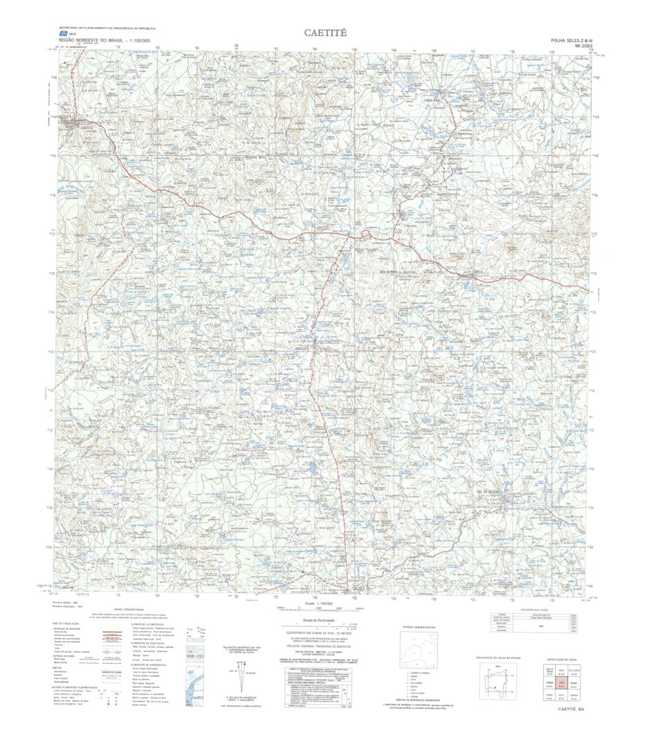 CAETITÉ Map by ENGESAT INTERNATIONAL | Avenza Maps