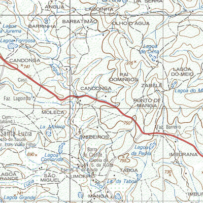 CAETITÉ Map by ENGESAT INTERNATIONAL | Avenza Maps