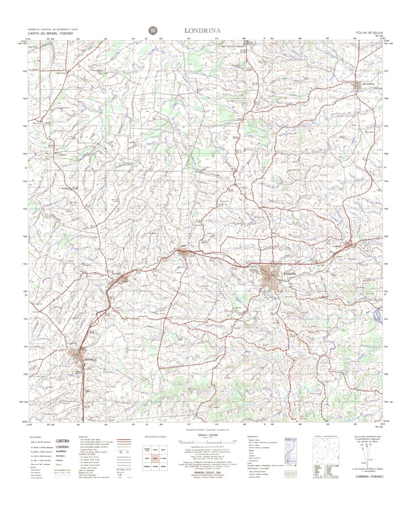LONDRINA 2 Map by ENGESAT INTERNATIONAL | Avenza Maps