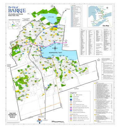 City of Barrie - General Map by Avenza Systems Inc. | Avenza Maps