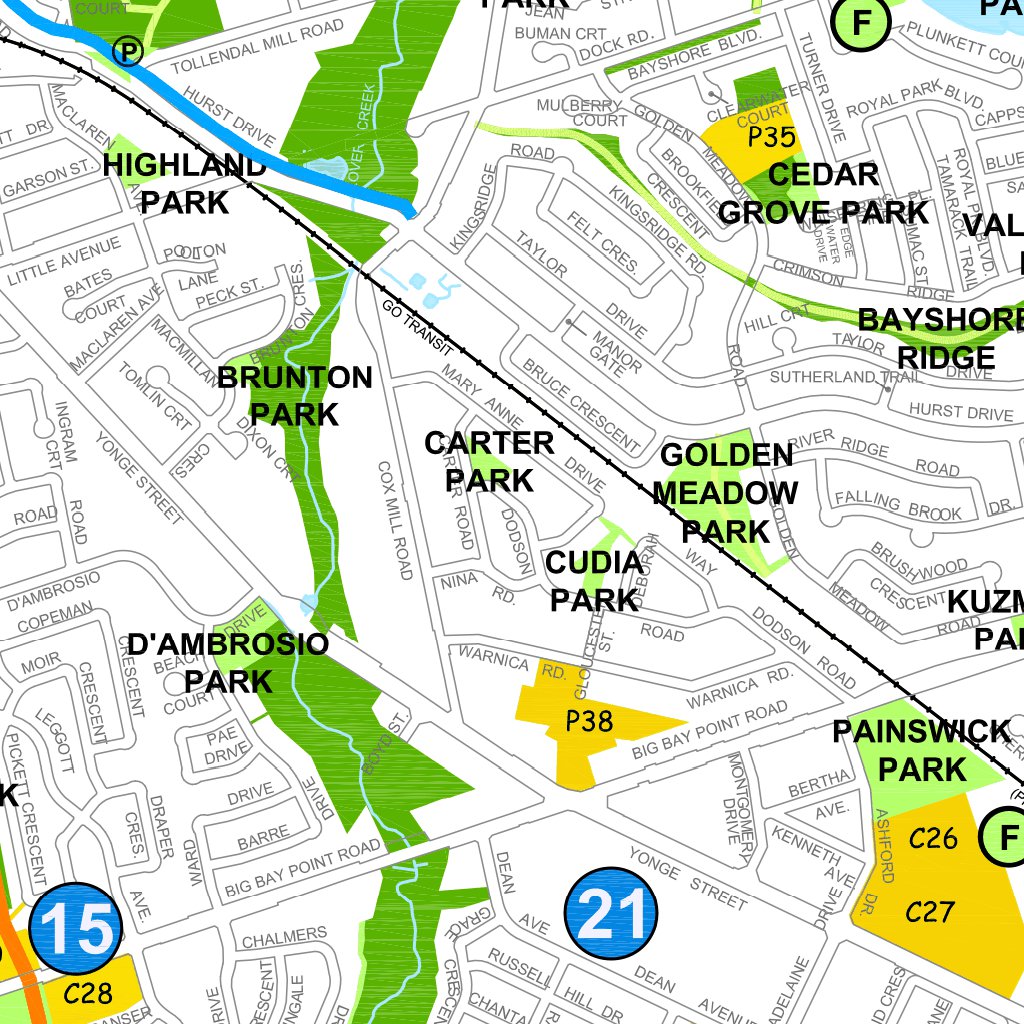 City of Barrie - General Map by Avenza Systems Inc. | Avenza Maps