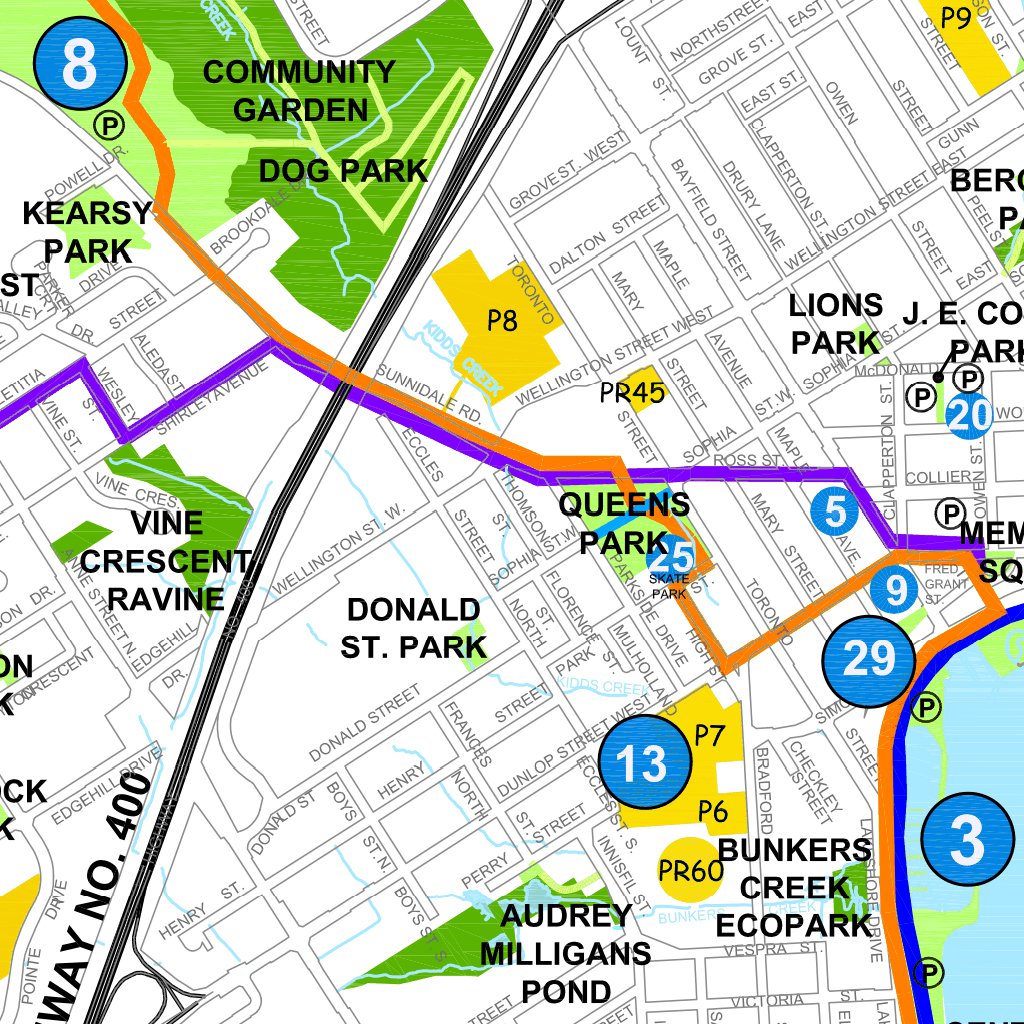 City of Barrie - General Map by Avenza Systems Inc. | Avenza Maps