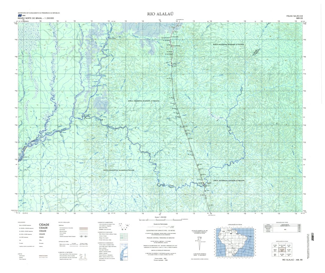 RIO ALALAÚ Map by ENGESAT INTERNATIONAL | Avenza Maps