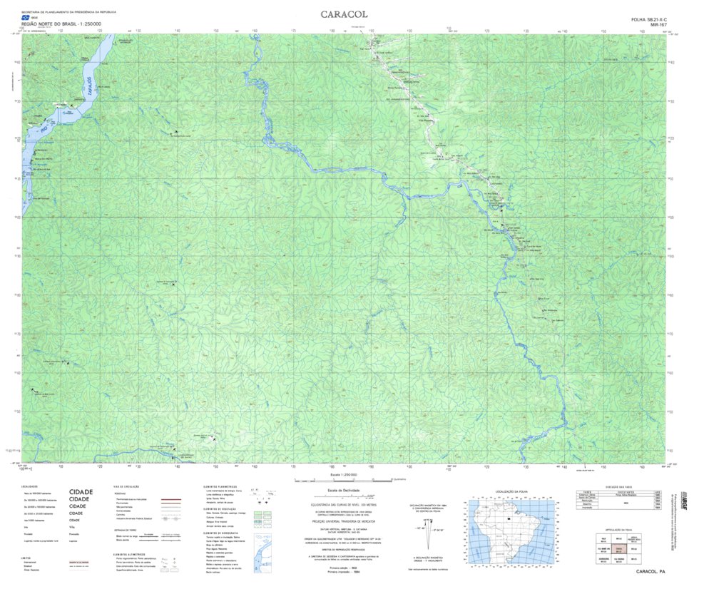 CARACOL Map by ENGESAT INTERNATIONAL | Avenza Maps