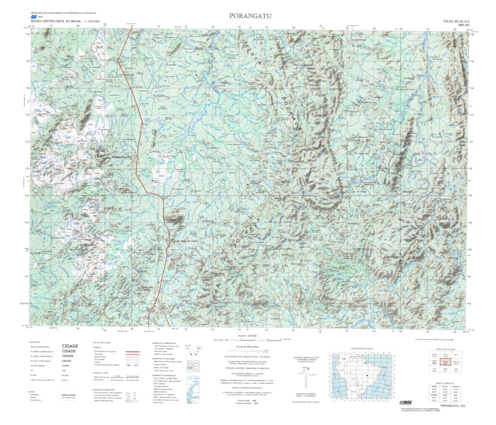 PORANGATU Map by ENGESAT INTERNATIONAL | Avenza Maps