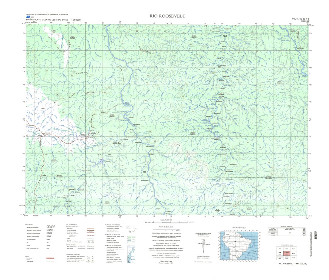 RIO ROOSEVELT Map by ENGESAT INTERNATIONAL | Avenza Maps