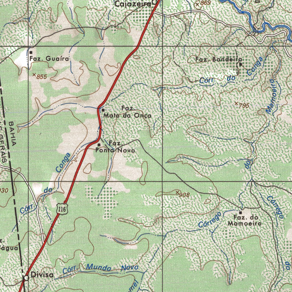 PEDRA AZUL Map by ENGESAT INTERNATIONAL | Avenza Maps