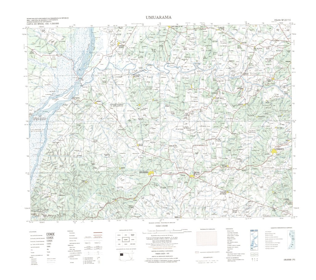 UMUARAMA Map by ENGESAT INTERNATIONAL | Avenza Maps