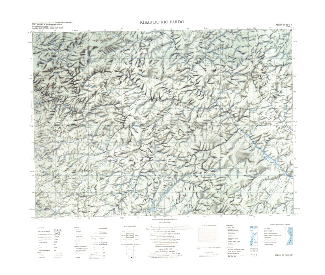 RIBAS DO RIO PARDO Map by ENGESAT INTERNATIONAL | Avenza Maps