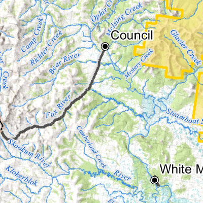Alaska GMU 22B - Federal Subsistence Hunt map by Bureau of Land ...