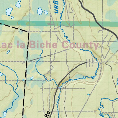 NOAB26 Heart Lake - Northern Alberta Topo Map by Backroad Mapbooks ...