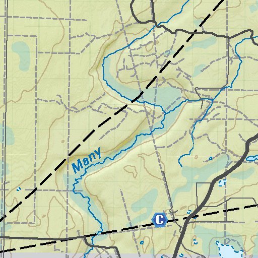 NOAB26 Heart Lake - Northern Alberta Topo Map by Backroad Mapbooks ...