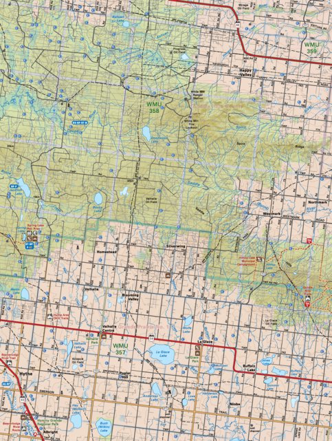 NOAB30 Hythe - Northern Alberta Topo Map by Backroad Mapbooks | Avenza Maps