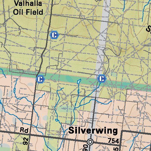 NOAB30 Hythe - Northern Alberta Topo Map by Backroad Mapbooks | Avenza Maps