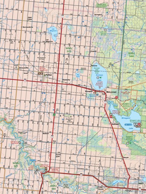 NOAB33 McLennan - Northern Alberta Topo Map by Backroad Mapbooks ...
