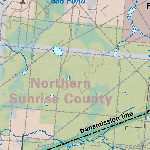 NOAB47 Peace River - Northern Alberta Topo Map by Backroad Mapbooks ...