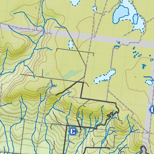 NOAB58 Worsley - Northern Alberta Topo Map by Backroad Mapbooks ...