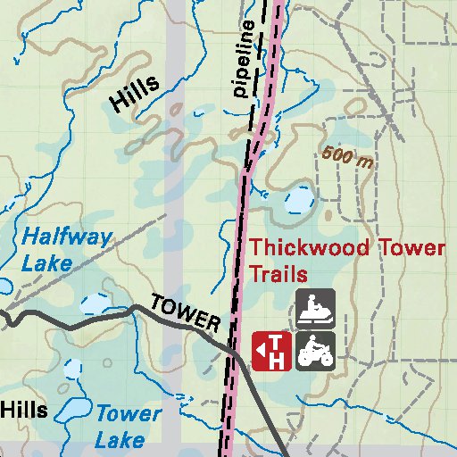 NOAB68 Fort Mackay - Northern Alberta Topo Map by Backroad Mapbooks ...