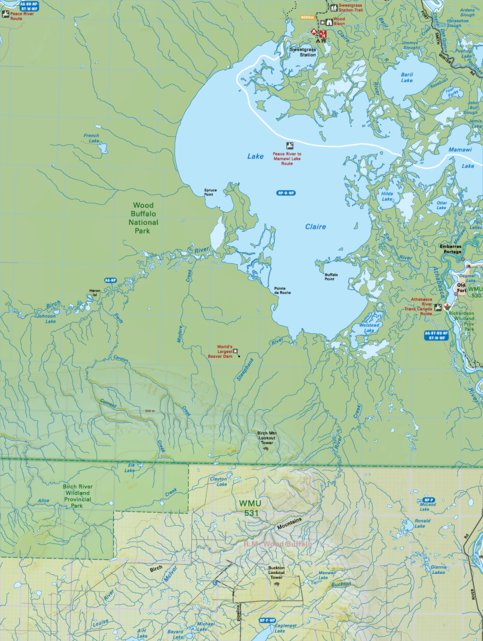 NOAB89 Sweetgrass Station - Northern Alberta Topo Map by Backroad ...