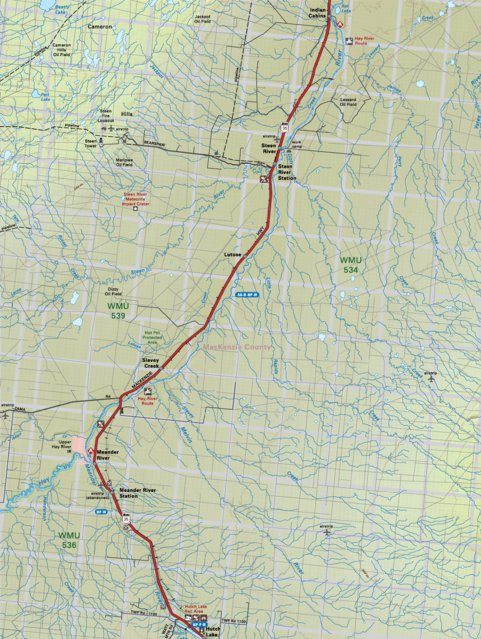 NOAB93 Meander - Northern Alberta Topo Map by Backroad Mapbooks ...