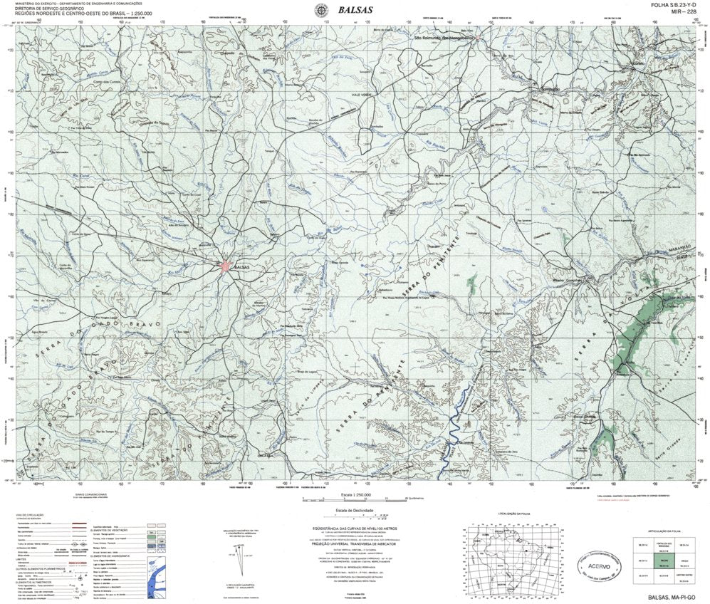 Balsas Map by ENGESAT INTERNATIONAL | Avenza Maps