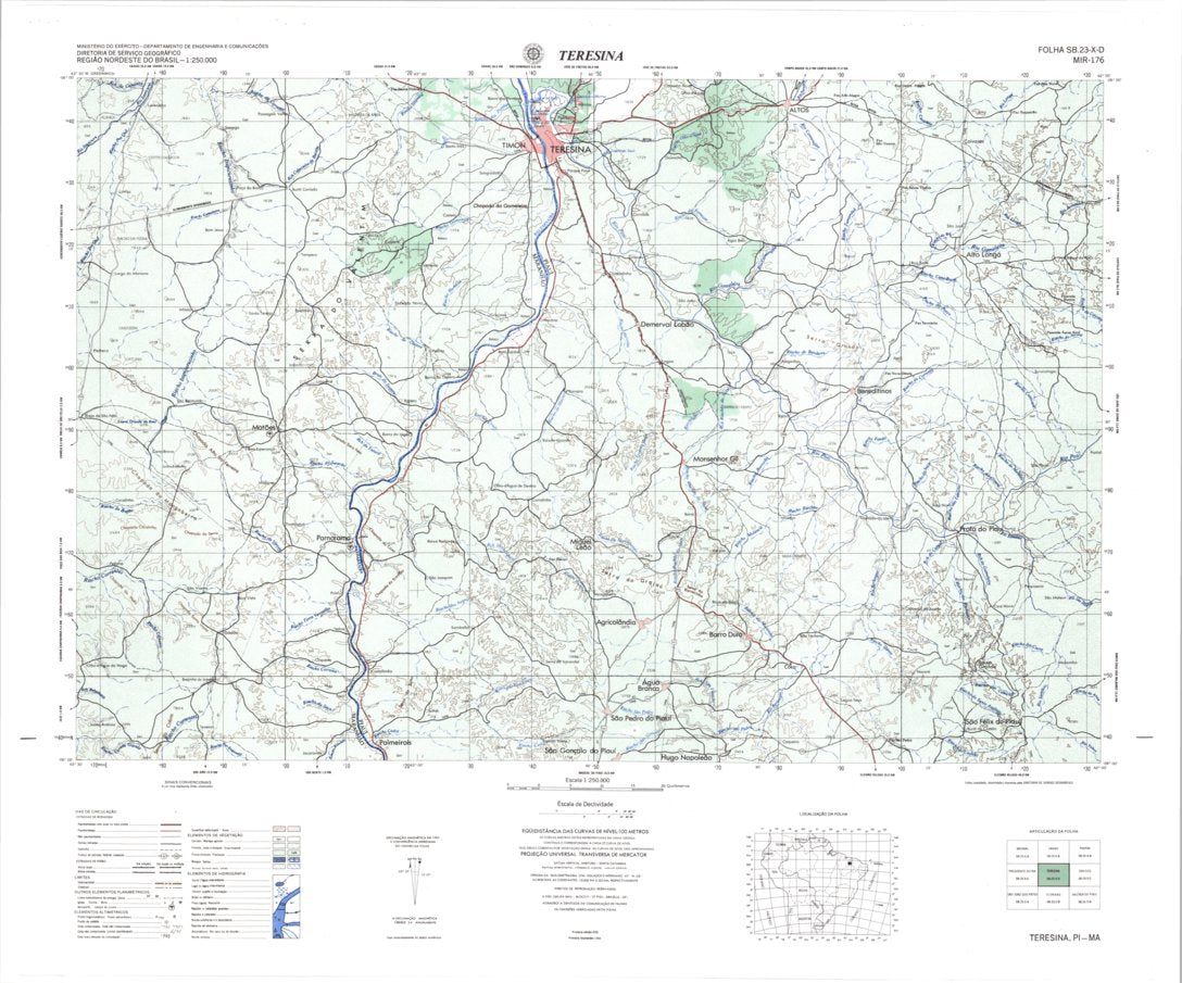 Teresina Map by ENGESAT INTERNATIONAL | Avenza Maps