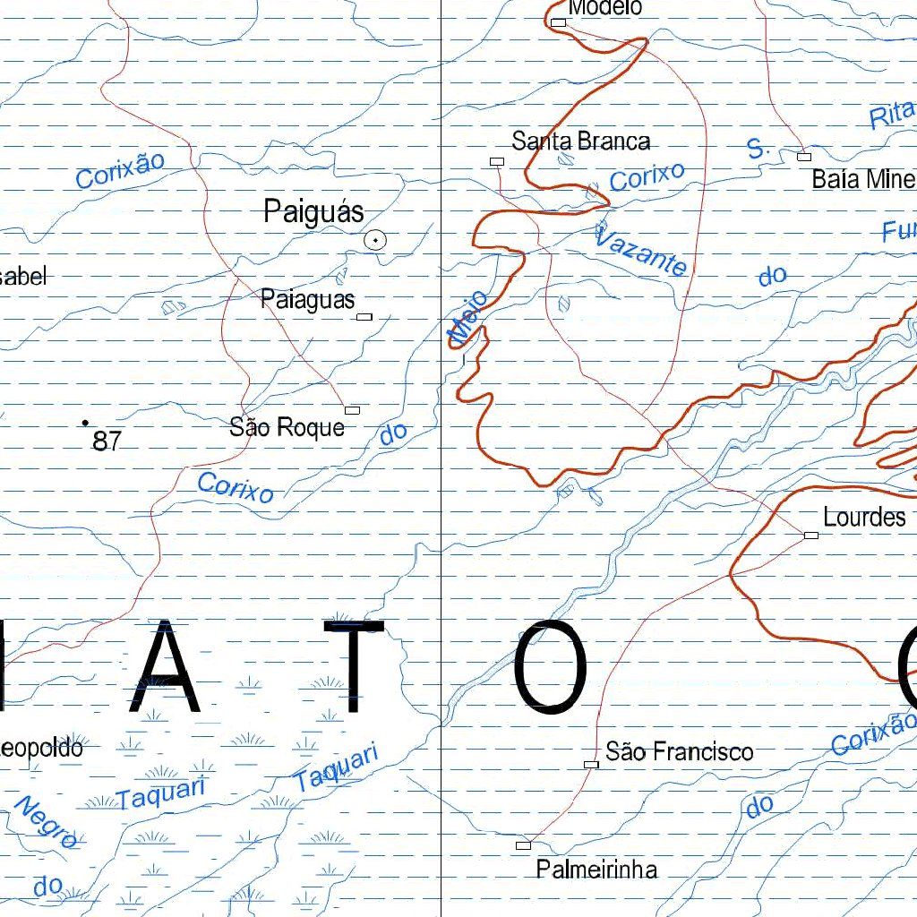 Corumba Map by ENGESAT INTERNATIONAL | Avenza Maps