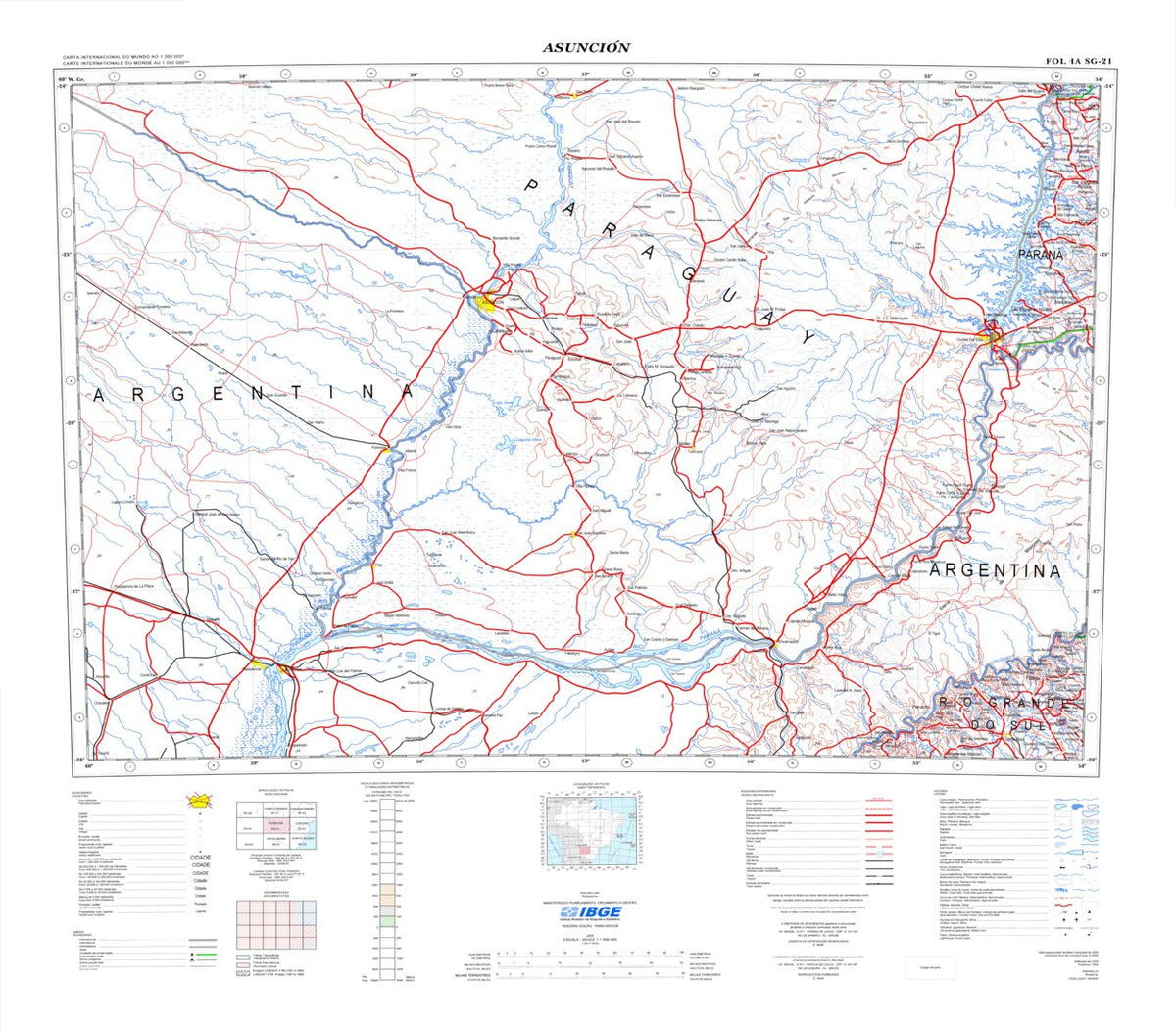 Asunción Map by ENGESAT INTERNATIONAL | Avenza Maps