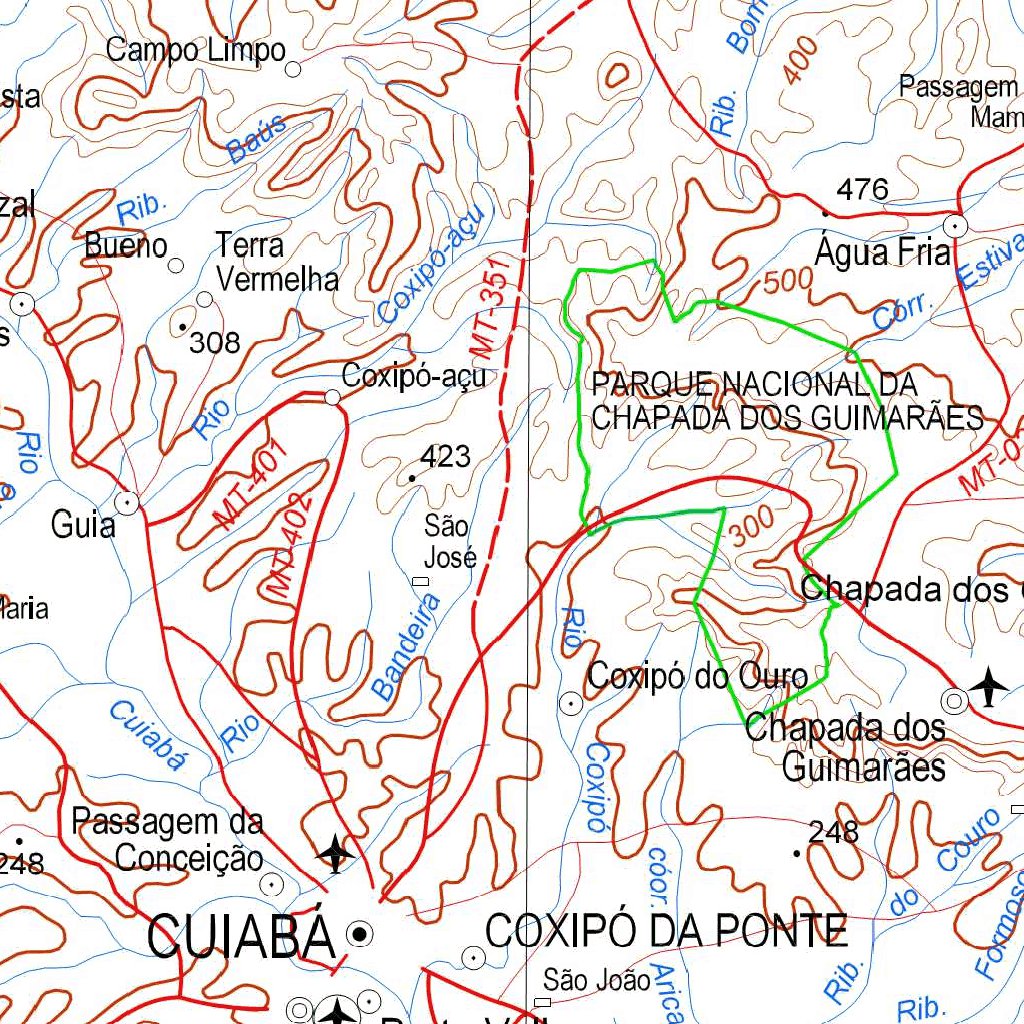 Cuiaba Map by ENGESAT INTERNATIONAL | Avenza Maps