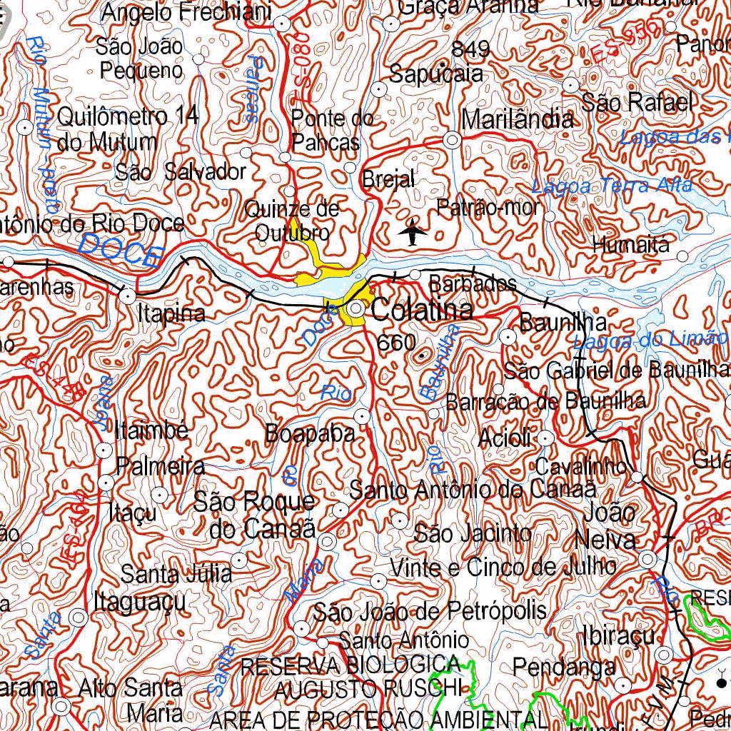 Rio Doce 2 Map by ENGESAT INTERNATIONAL | Avenza Maps