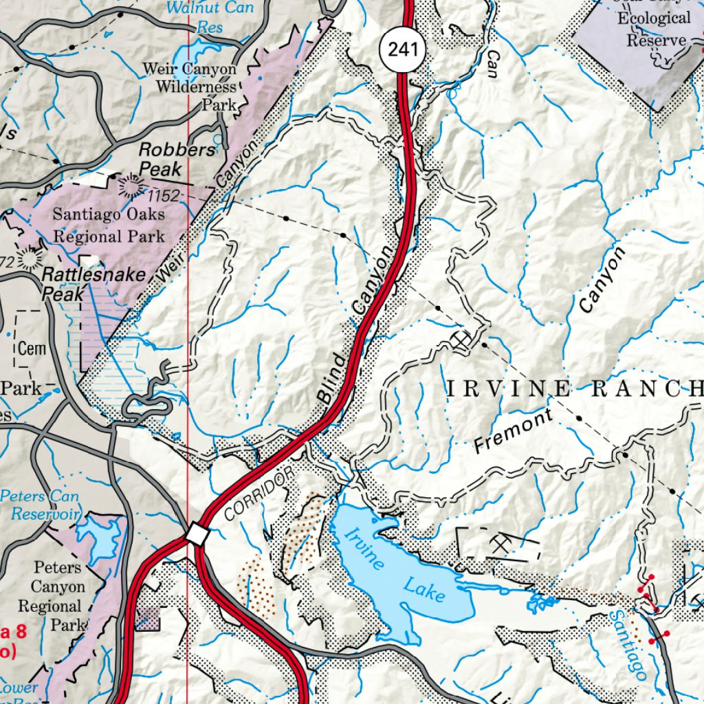 Cleveland National Forest Visitor Map (North) by US Forest Service R5 ...