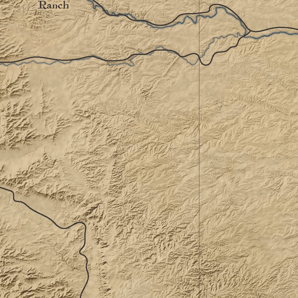 Billy the Kid and the Lincoln County War Map by Bad Hoss Mapping ...