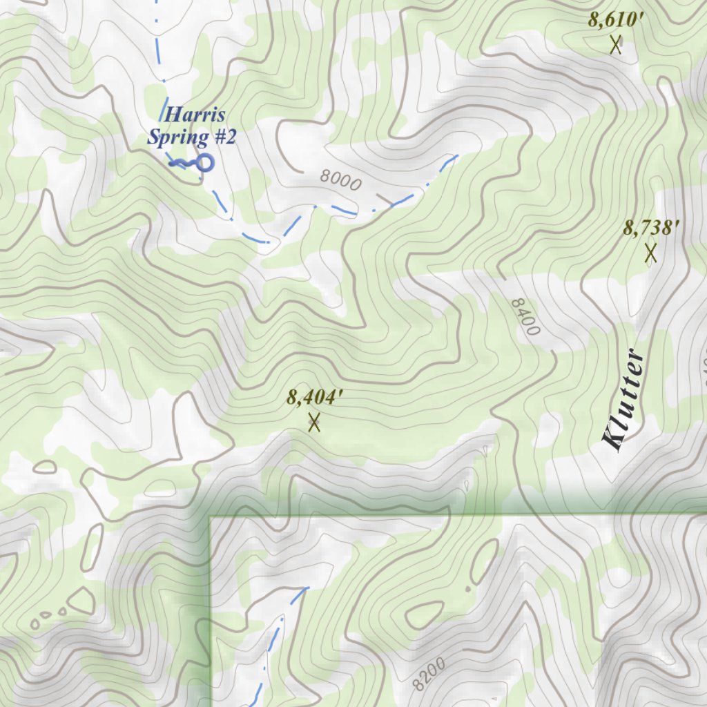 Edith, Colorado 7.5 Minute Topographic Map by Apogee Mapping, Inc ...