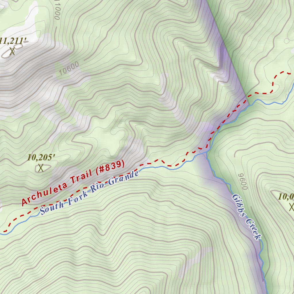 Mount Hope, Colorado 7.5 Minute Topographic Map by Apogee Mapping, Inc ...